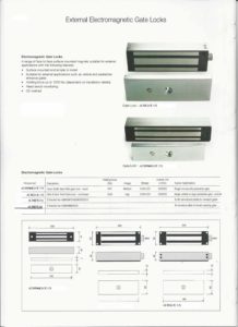 Deedlock External Magnetic Door Locks by Securefast